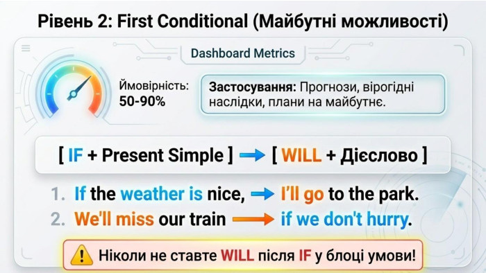 Презентація "Zero and First Conditional"