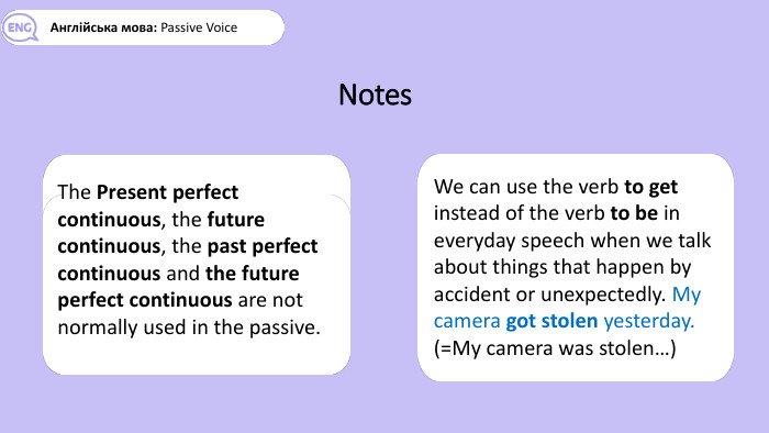 Презентація Passive Voice